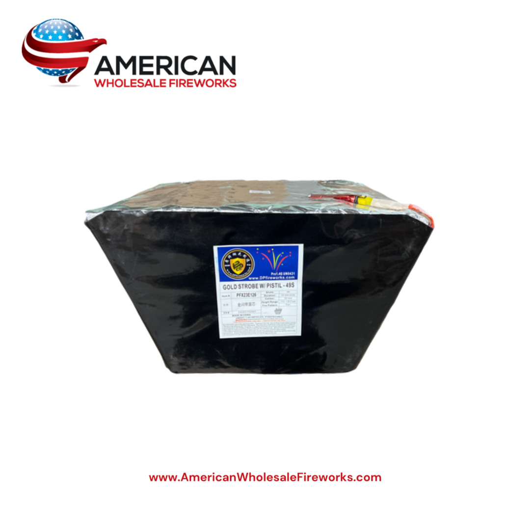 Cake - 49s Gold Strobe with Pistil - 1.4 Pro 500 Gram Cake