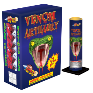 Venom Artillery Shells - Hog Wild Fireworks