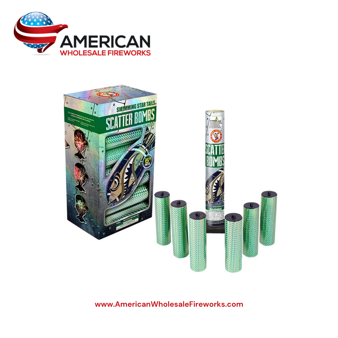 Scatter Bombs 6" - Reloadable Shell Kit