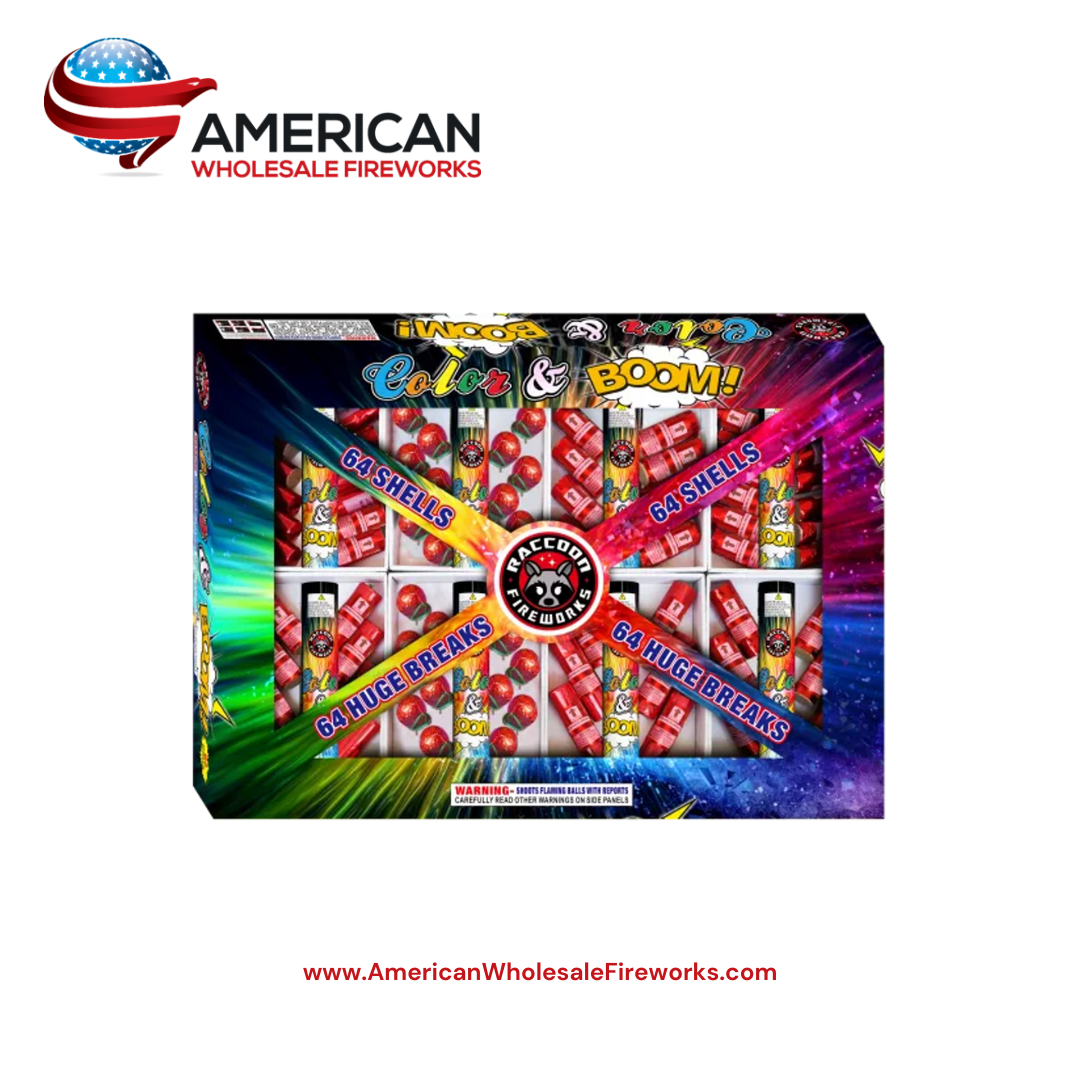 Color & Boom Shell Kit - Reloadable Shell Kit