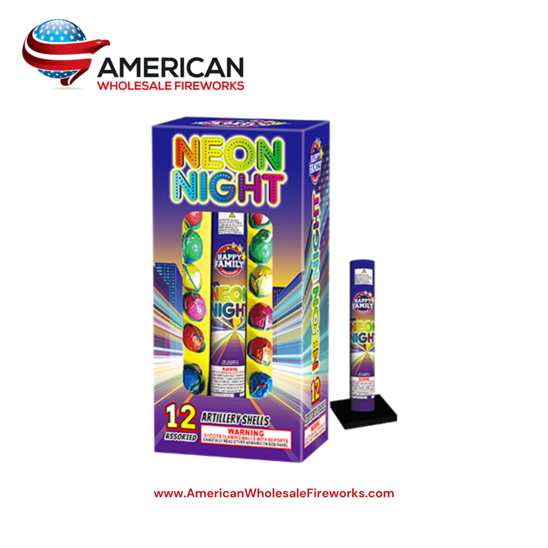 Neon Night Shell Kit - Reloadable Shell Kit