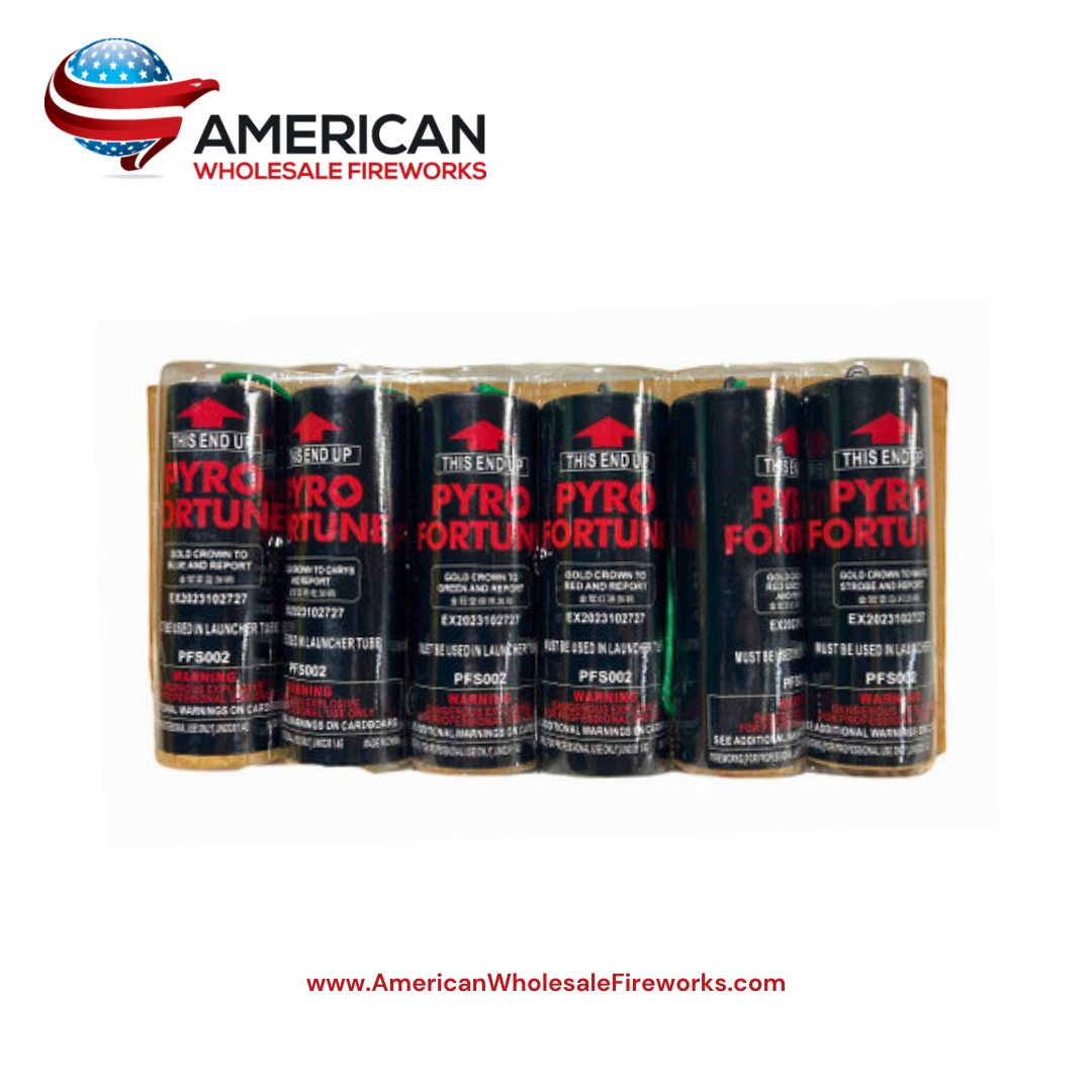 Bulk Shells - 6 Pack 5" Gold Crown Series Pro Shell - 1.4 Pro Bulk Shell