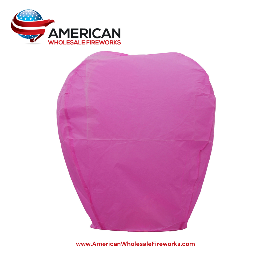 Sky Lantern - Pink - Sky Lantern