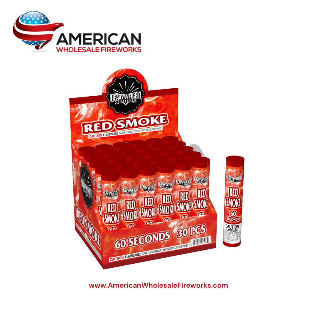 HW Color Smoke Tube - Red (Single) - Smoke