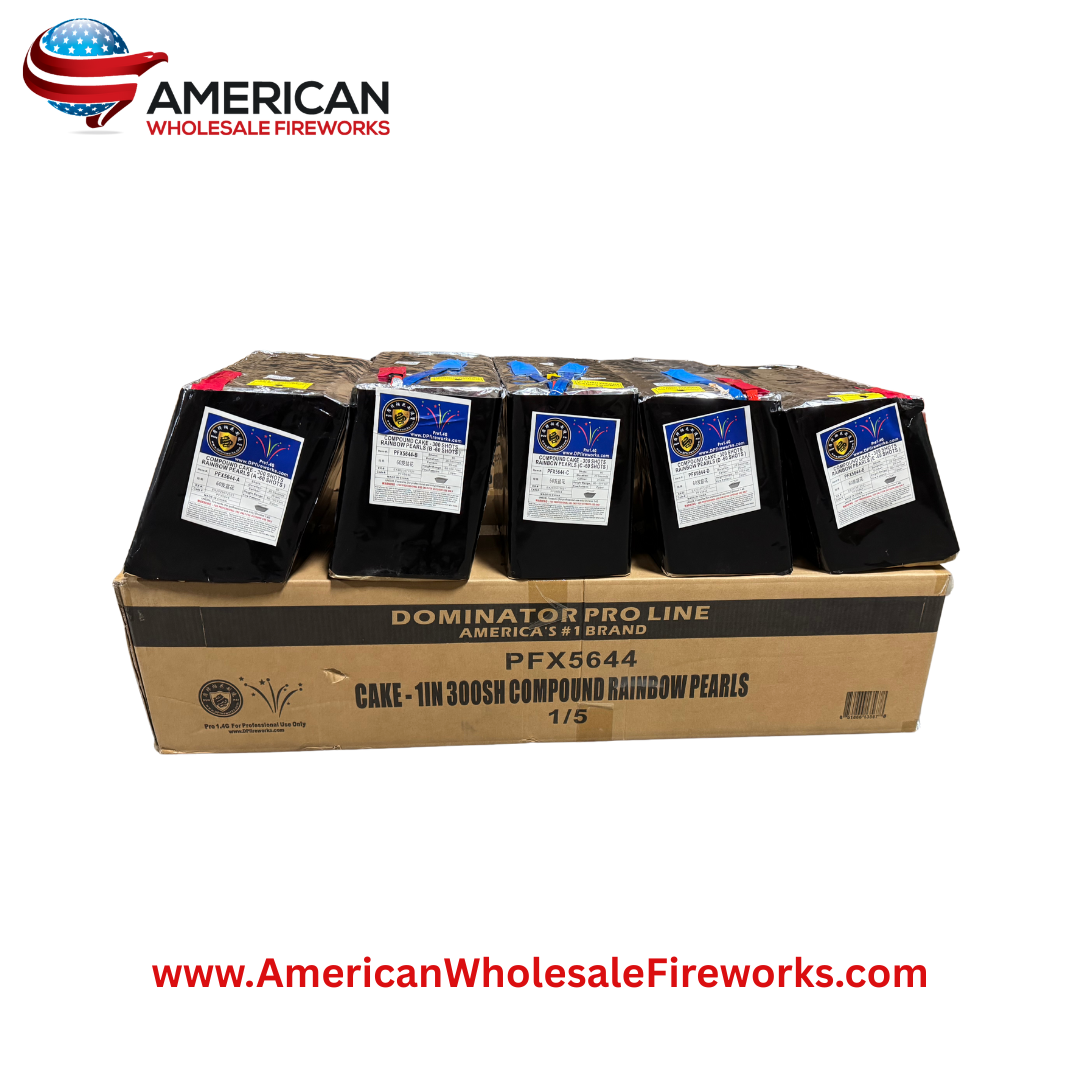 Compound Cake - 300s Rainbow Pearls (Case of 5) - 1.4 Pro Compound Cake