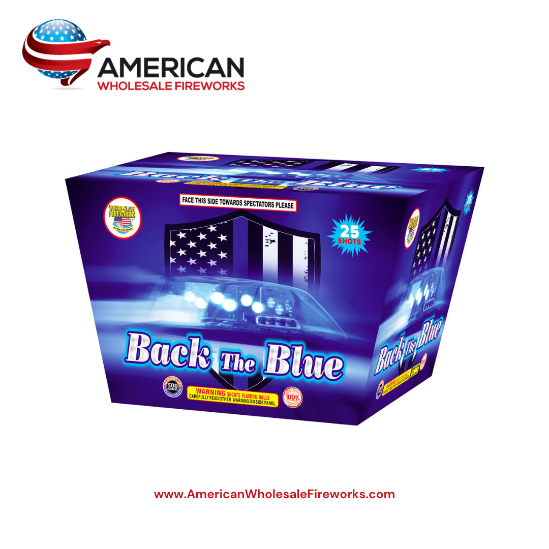 Back the Blue - 500 Gram Cake