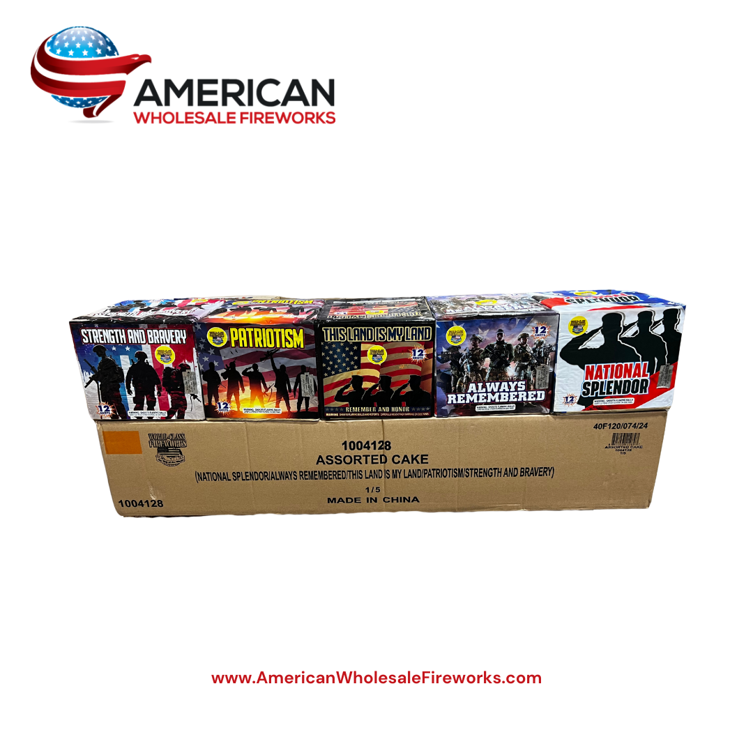 500 Gram Variety Pack (Case of 5) - 500 Gram Cake