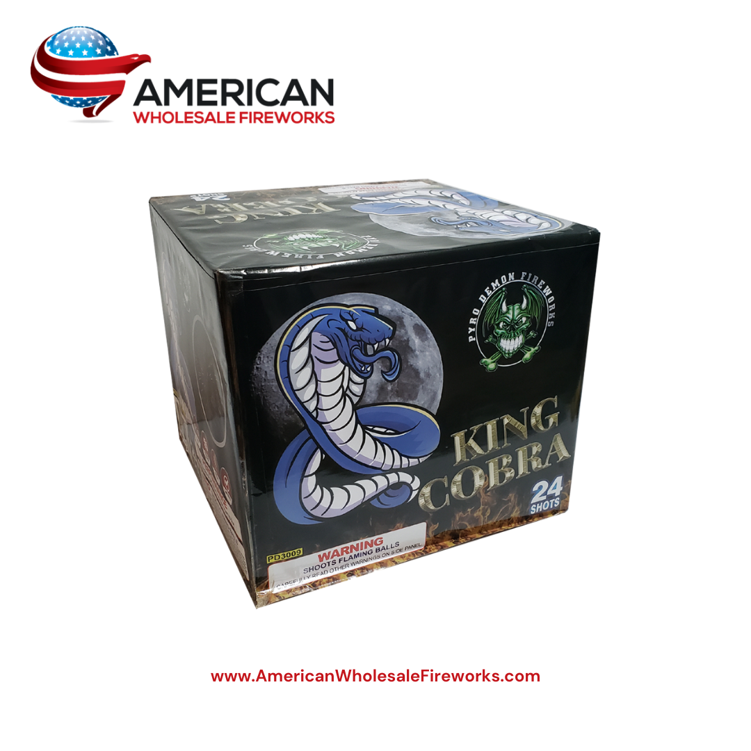 King Cobra - Pyro Demon - 500 Gram Cake - PD3009