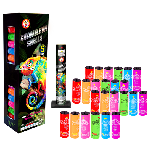 Chameleon Shells 5" - Reloadable Shell Kit
