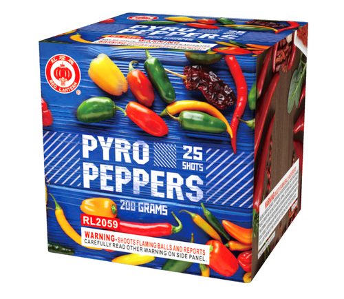Pyro Peppers - 200 Gram Cake