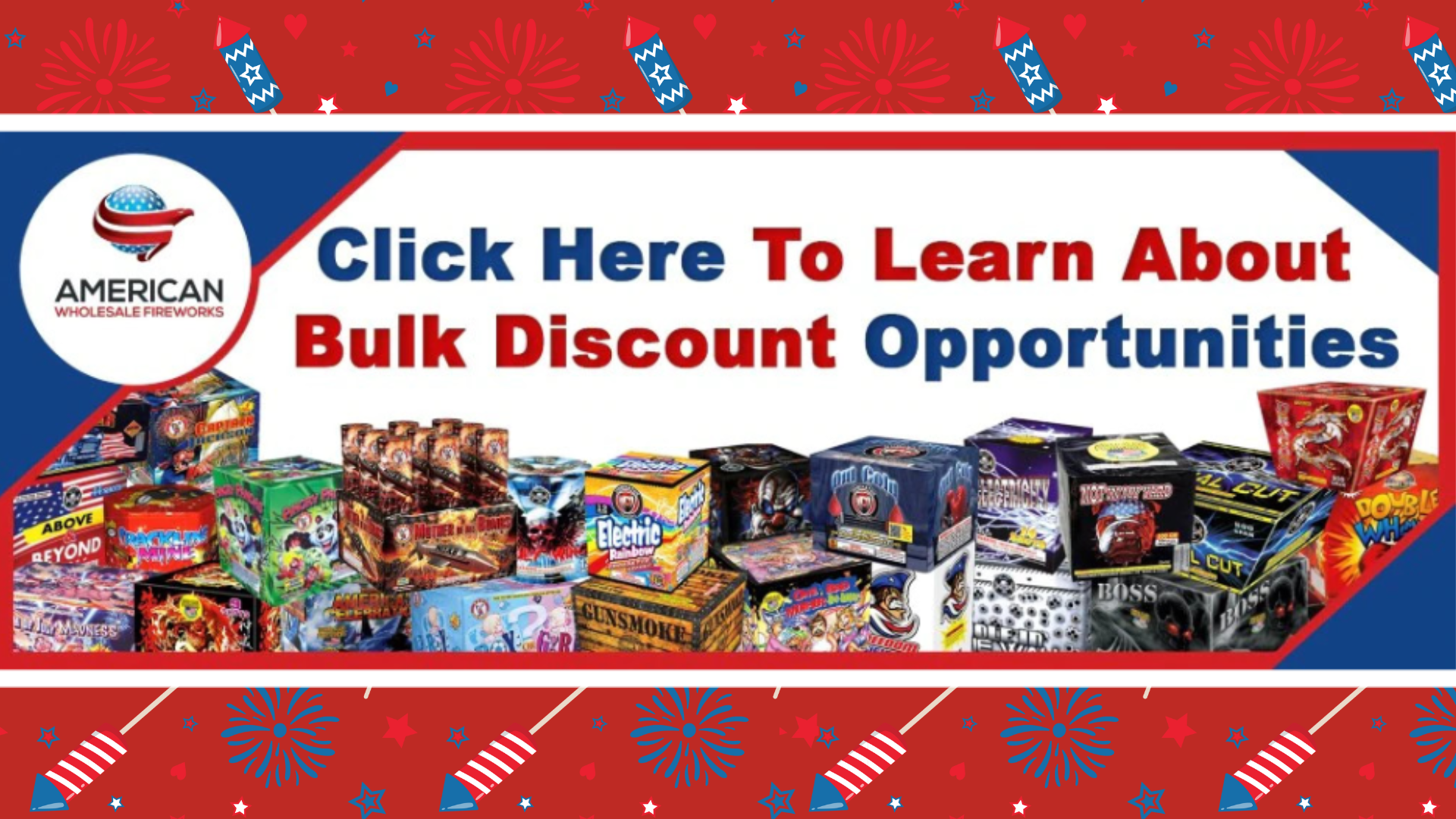 Large Online Firework Assortment - American Wholesale Fireworks
