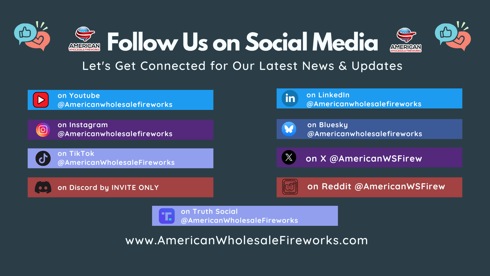 Large Online Firework Assortment - American Wholesale Fireworks