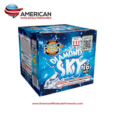 Diamond Sky - Pyro Planet - 200 Gram Cake