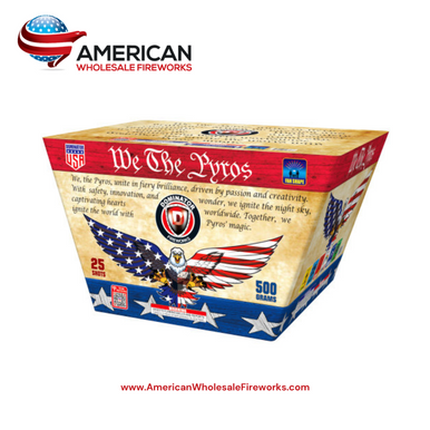 We The Pyros - 500 Gram Cake