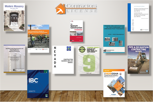 Nevada Contractor Exam Book Set - A-7 Excavating & Grading
