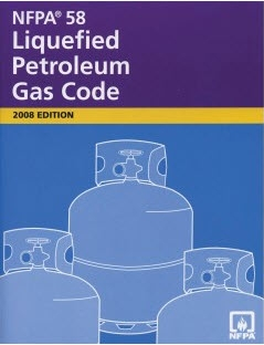 NFPA 58 LP- Liquefied Petroleum Code - 2008 Edition Exam Book
