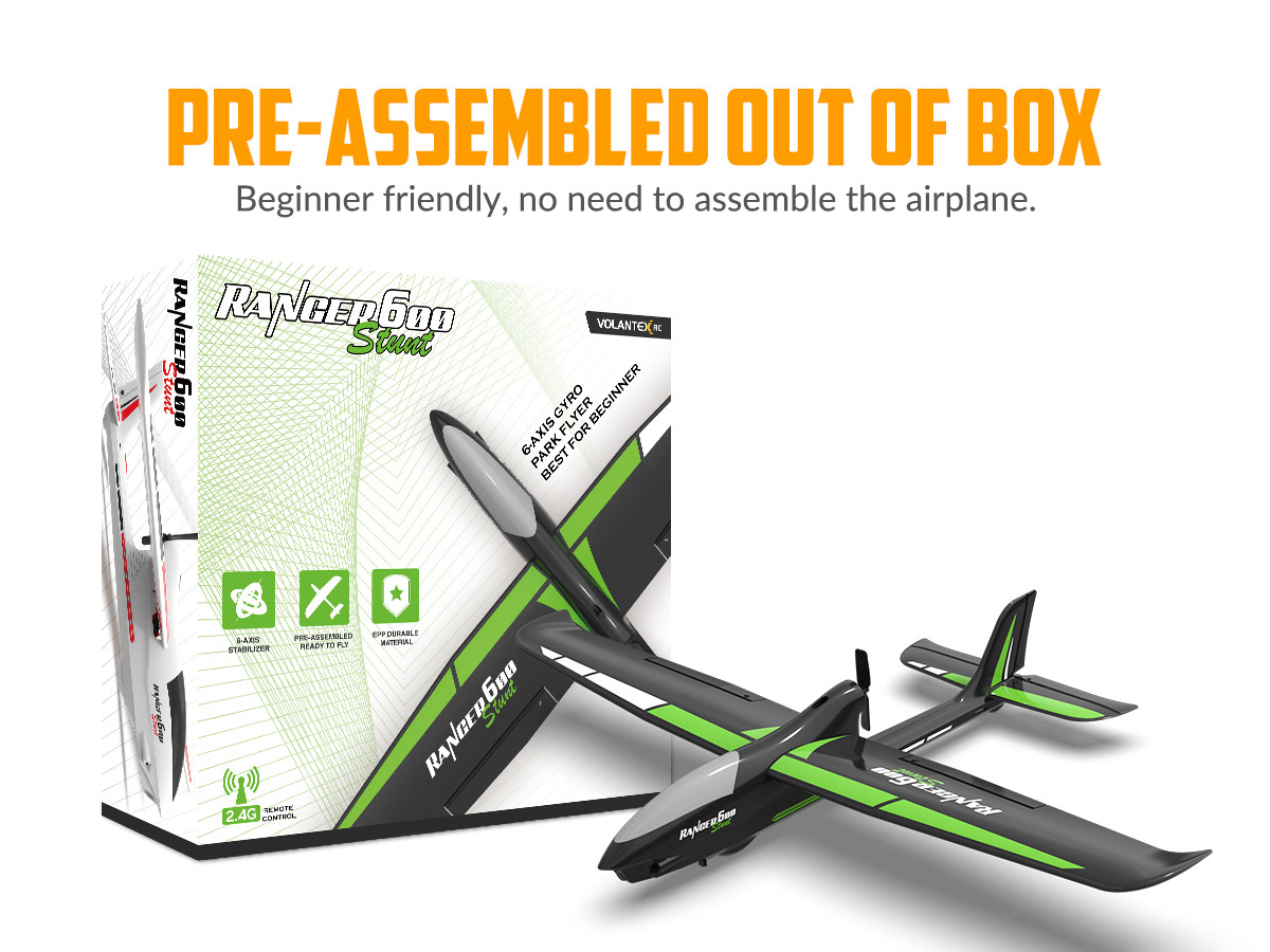 Volantex RC Ranger 600 RTF 761-2 761-2S RC Plane
