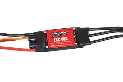 FMS 40A ESC with 430mm input cable XT60 Plug PRESC009 for 64mm EDF F35 ...