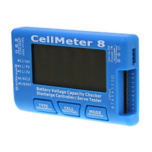 Cellmeter-8 Battery Capacity Checker Servo Tester RC CellMeter 8 for 2 ...