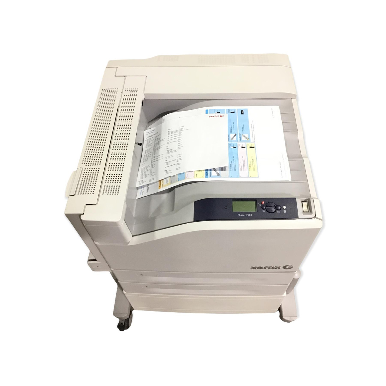 Xerox Phaser 7500DT Color Laser tabloid Printer, 1200 dpi, 35 ppm ...