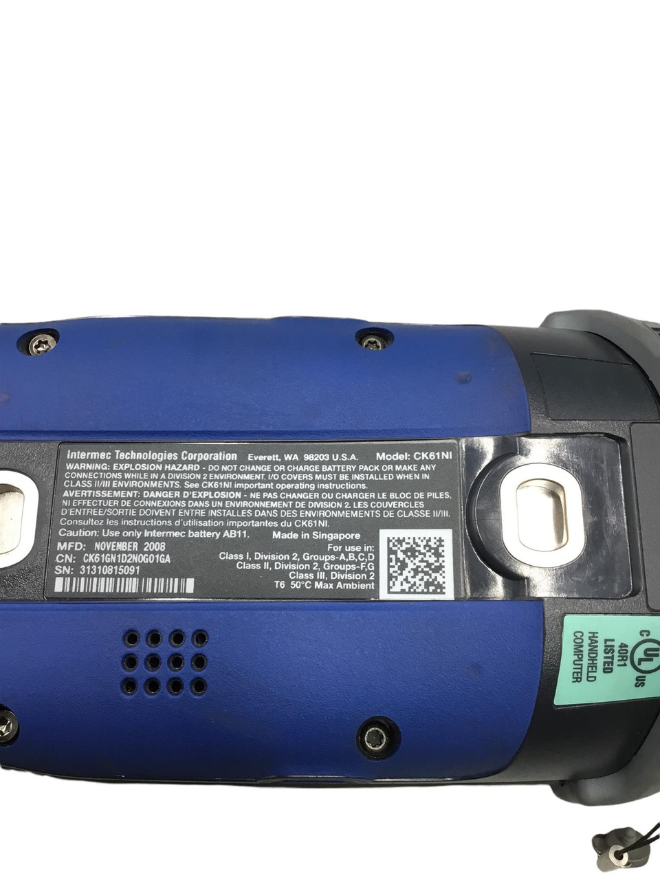 Intermec CK61NI Windows Mobile Computer Barcode Scanner | Grade C as is