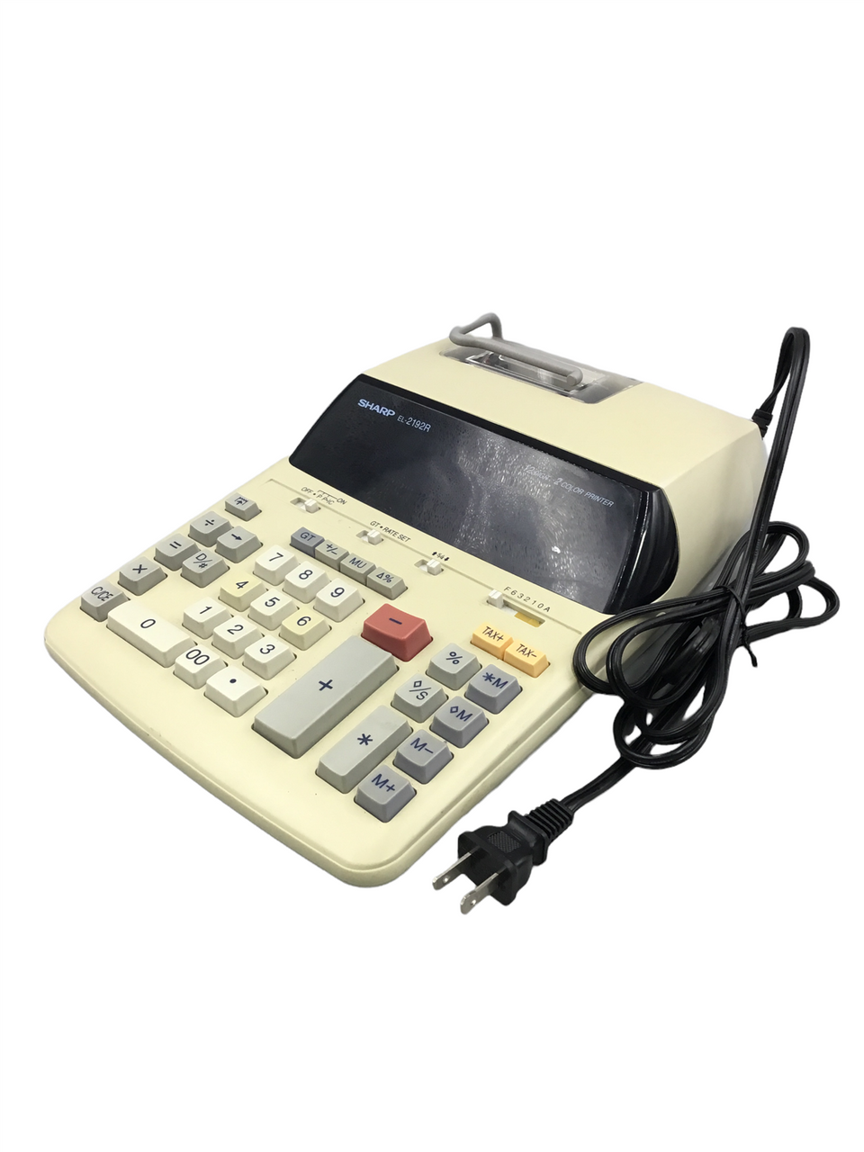 Sharp 12 Digit Commercial Printing Calculator EL-2192R