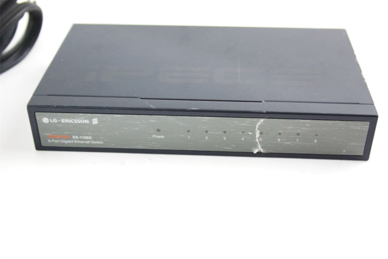 LG Ericsson iPECS ES-1108G 8-Port Ethernet Switch TNLA9016001