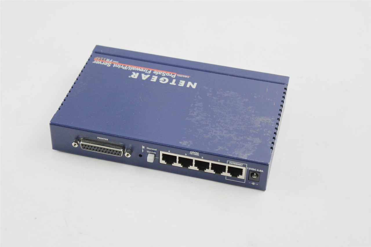 Netgear ProSafe FR114P Firewall Cable/DSL Print Server Parallel Port W ...