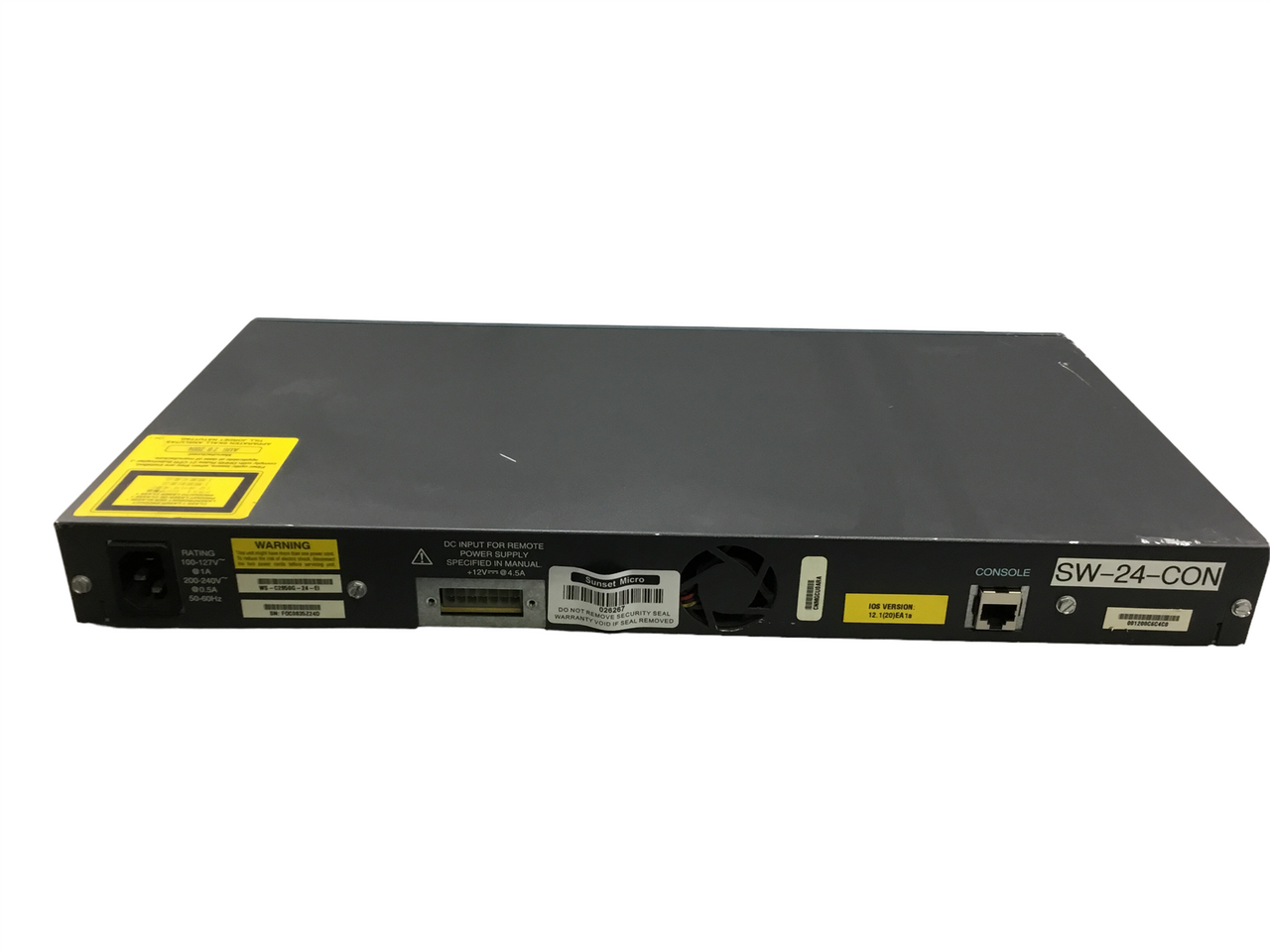 Cisco Catalyst 2950 Managed Ethernet Switch 24-Port WS-C2950G-24-El