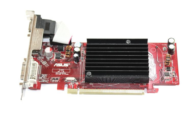 Asus ATI Radeon HD 3450 256MB PCI Video Card 90-C1CK1U-A01 EAH3450-DI ...