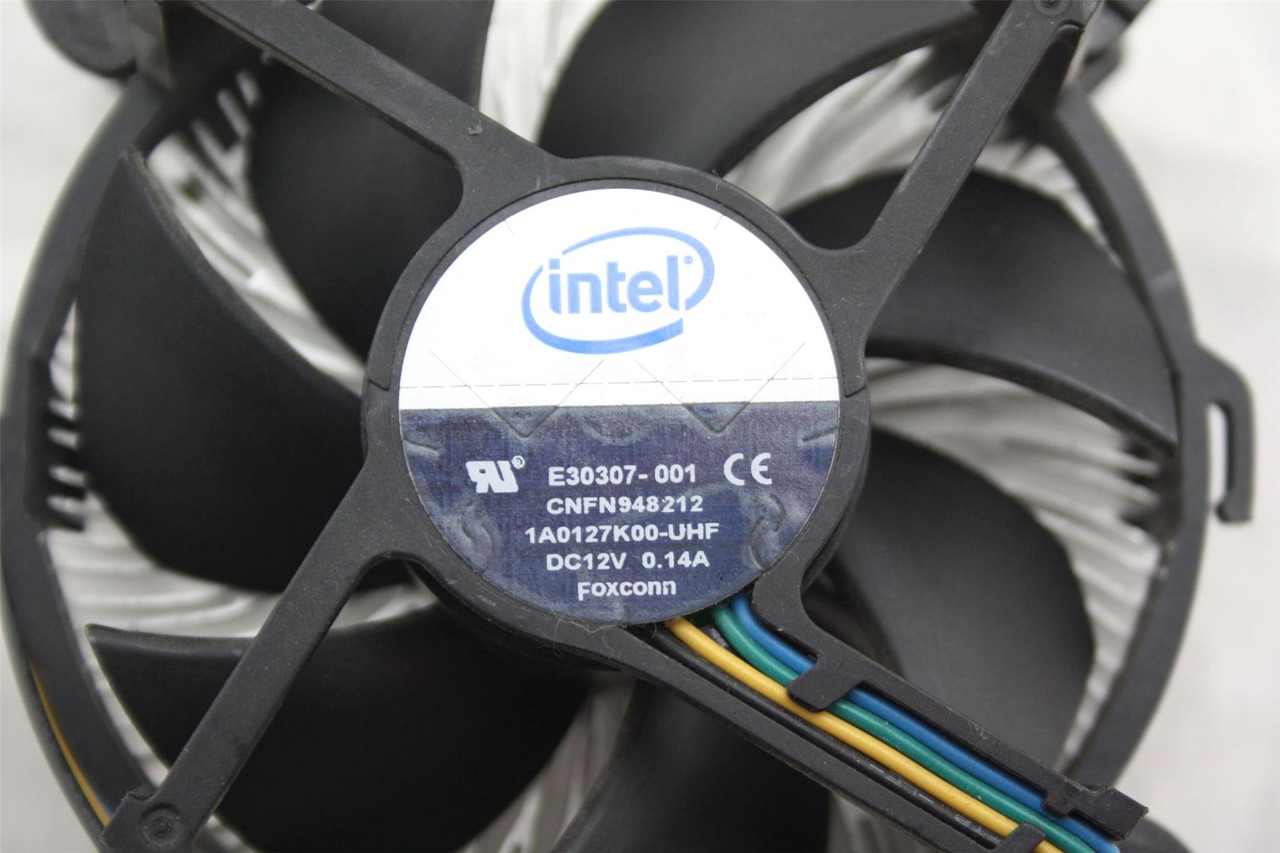 Intel E30307-001 Socket 775 Aluminum CPU Cooler 4-Pin PWM Connector