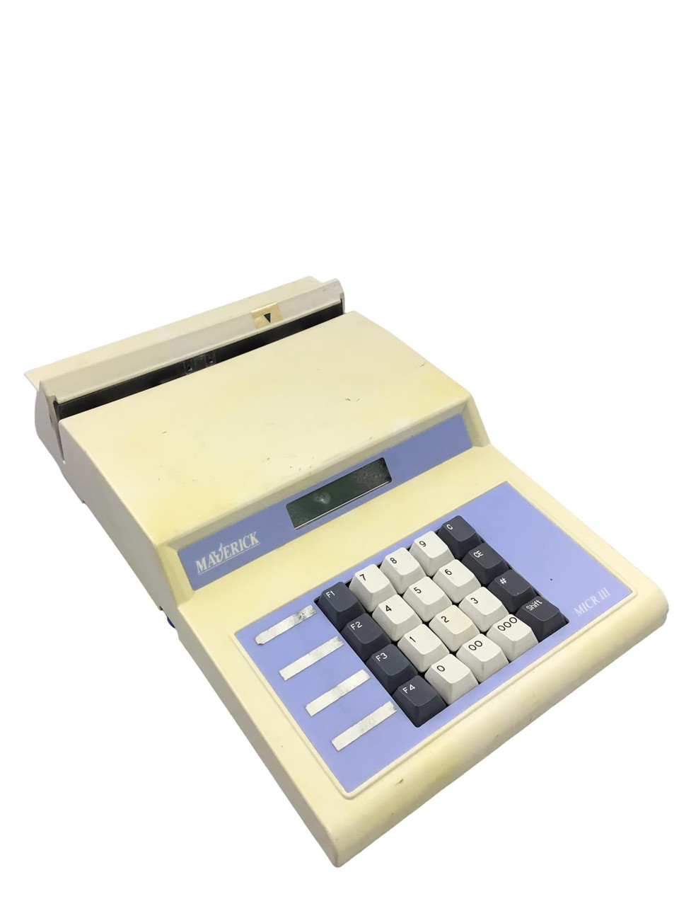 Maverick M366 Exception Check Encoder MICR III NO Adapter Untested