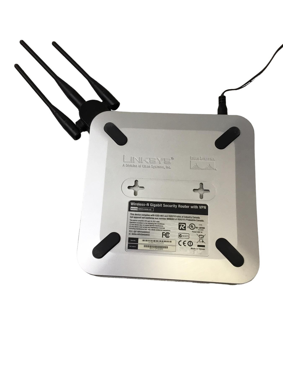 CISCO LINKSYS Small Business Wireless N 4-Port Gigabit VPN Router ...