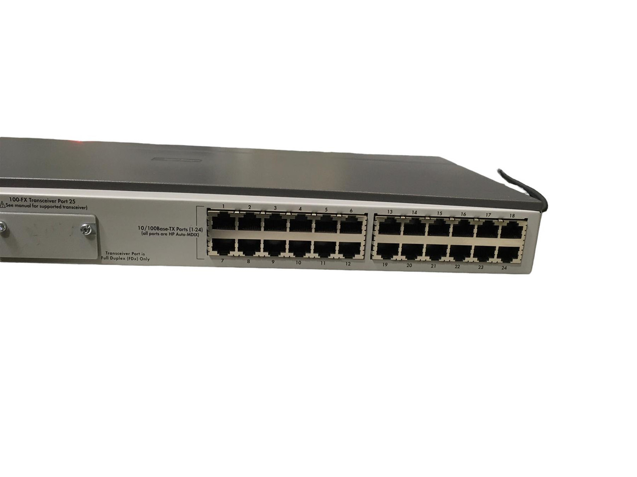HP Procurve Switch 2124 J4868A 24 Port Fast Ethernet Network Switch