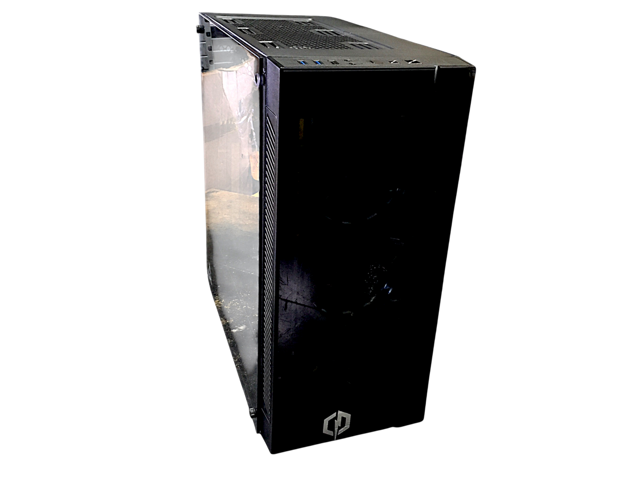 CyberPowerPC C-Series ET8680-17188 Gaming PC Case W/Fans,CS-453201MB478119