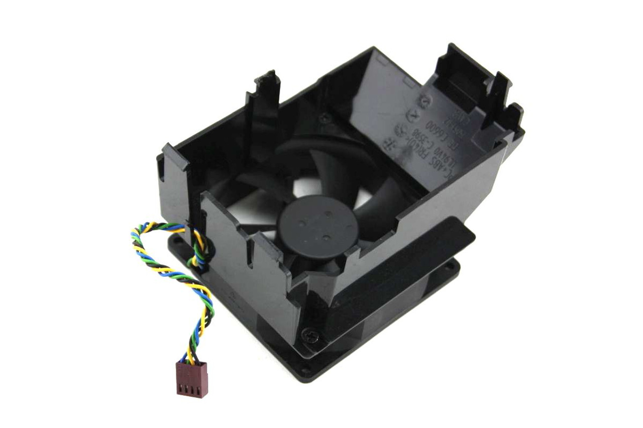 Genuine HP Foxconn PV902512PSPF Computer Cooling Case Fan 4-Pin Connector With Shroud 435452-001