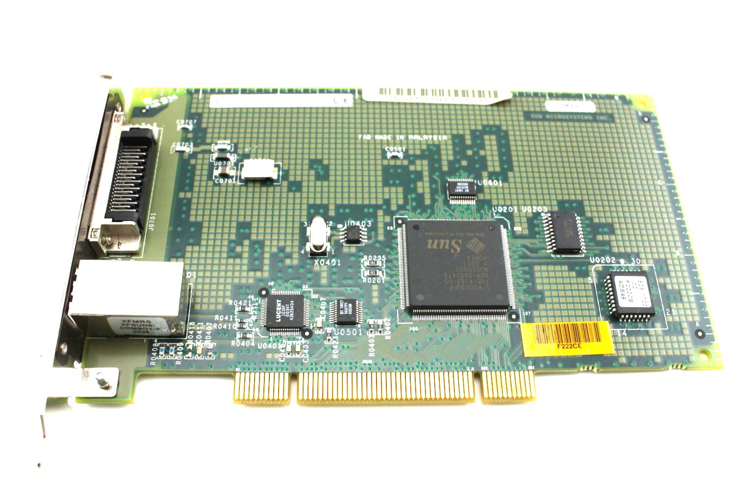 Sun Microsystems Server PCI Ethernet Controller Card 10/100 MII Port ...