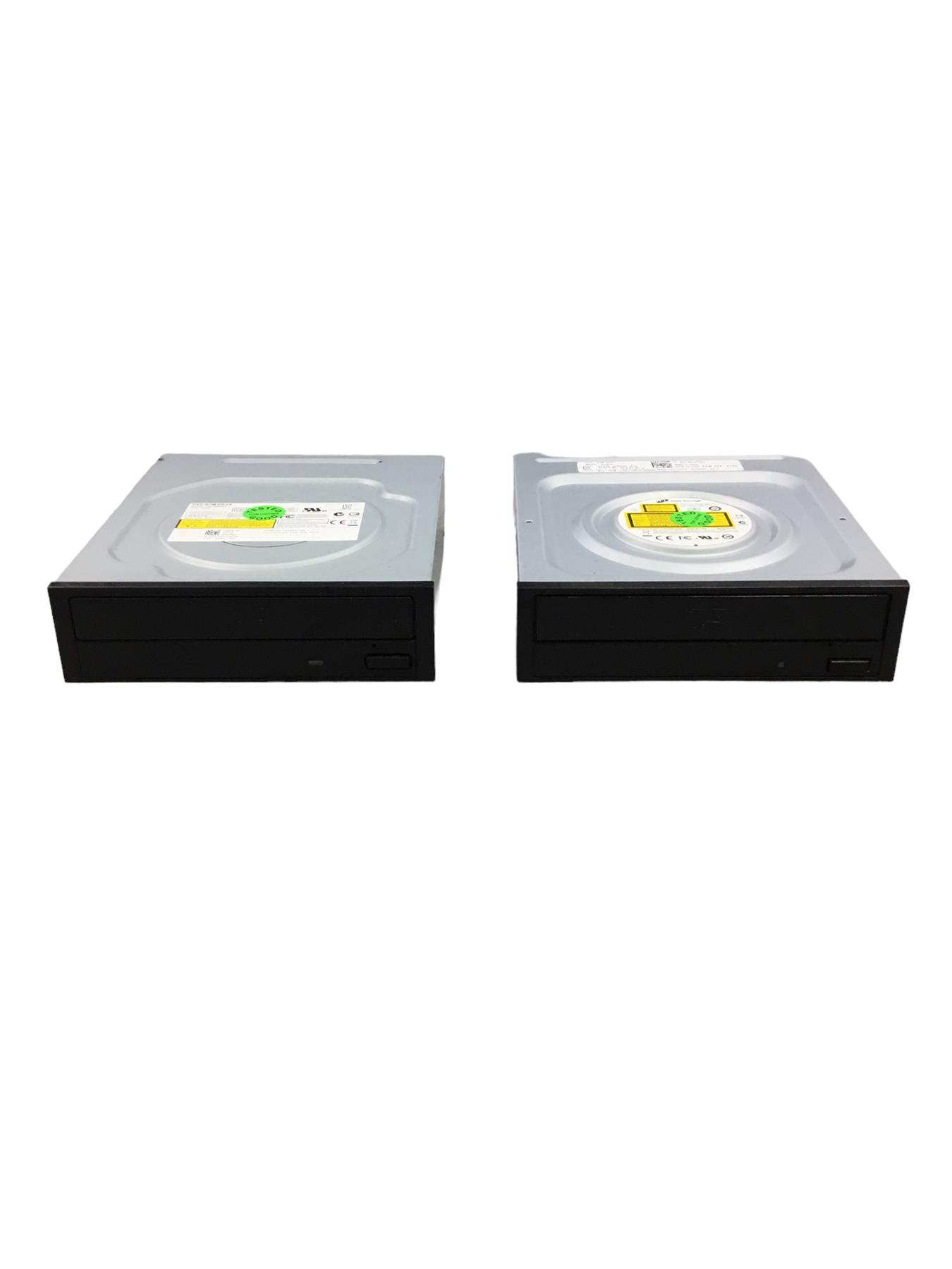 Lot of 2 Internal Desktop Computer SATA DVD-ROM for Desktop Computers