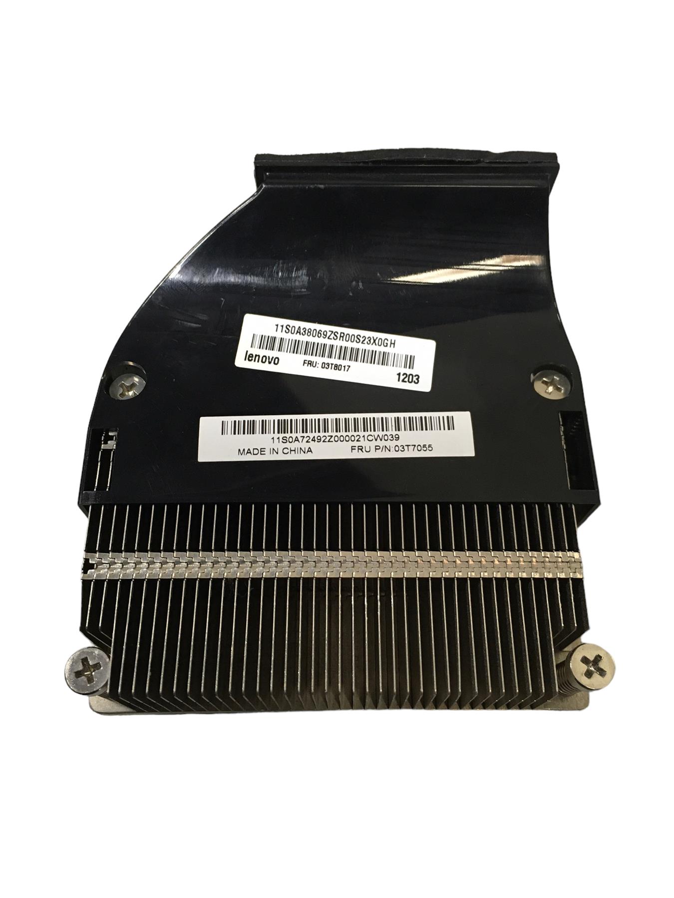 Lenovo ThinkCentre M91P SFF PC 03T7055 03T8017 CPU Heatsink & Plastic ...