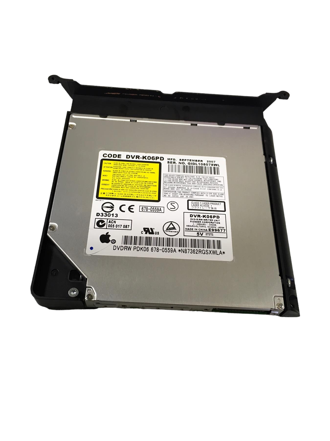 Apple DVD Reader/Writer DVDR K06PD 678-0559A