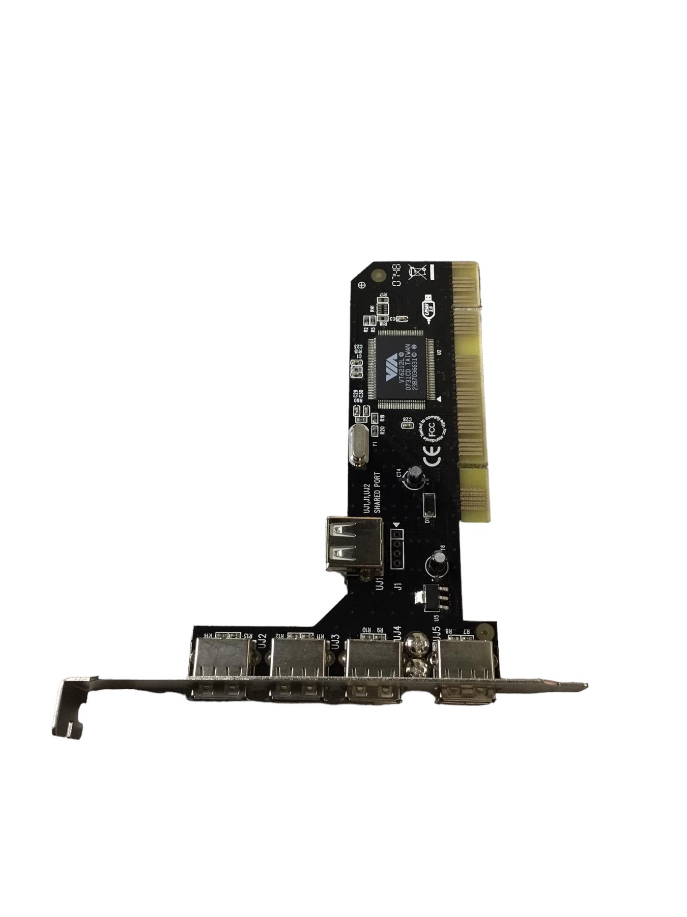 StarTech 5 Port USB PCI Card PCI420USB
