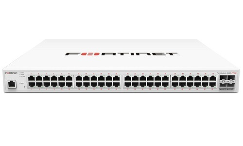 FS-248E-FPOE Fortinet FortiSwitch 248E Switch, 48 Port GE RJ45 PoE+, 4x ...