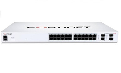 FS-124F-FPOE Fortinet FortiSwitch 124F Switch, 24 Port GE RJ45 PoE+, 4x ...