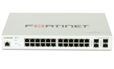 FS-224E Fortinet FortiSwitch 224E Switch, 24 Port GE RJ45, 4x GE SFP ...