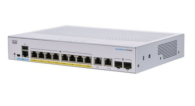 CBS250-8P-E-2G-NA Cisco Business 250 Smart Switch, 8 PoE+ Port, 67 watt ...