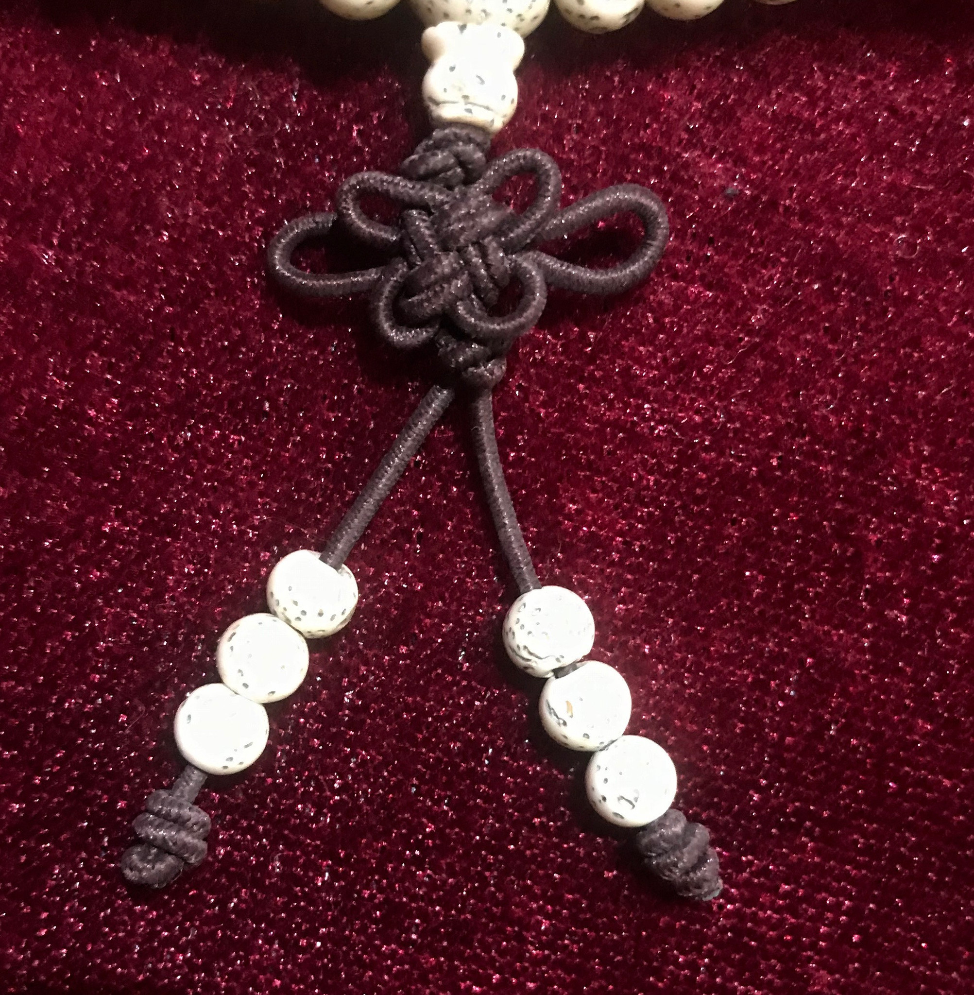 Lotus Seed 108 5mm Bead Mala