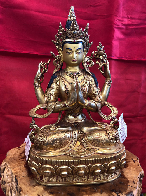 Chenrezig Statue 12"