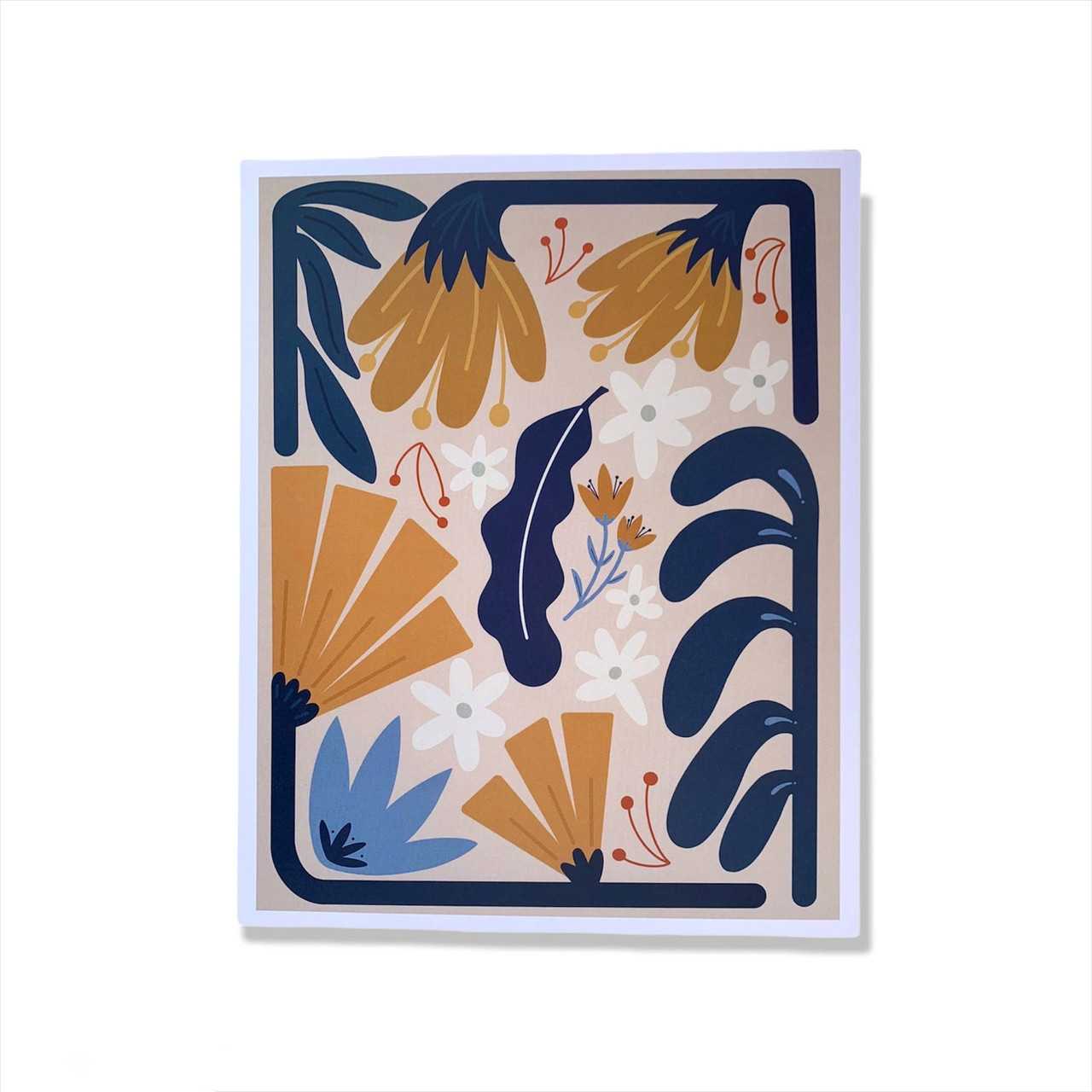 Abstract Flowers 8x10 Print - Midwest Nice