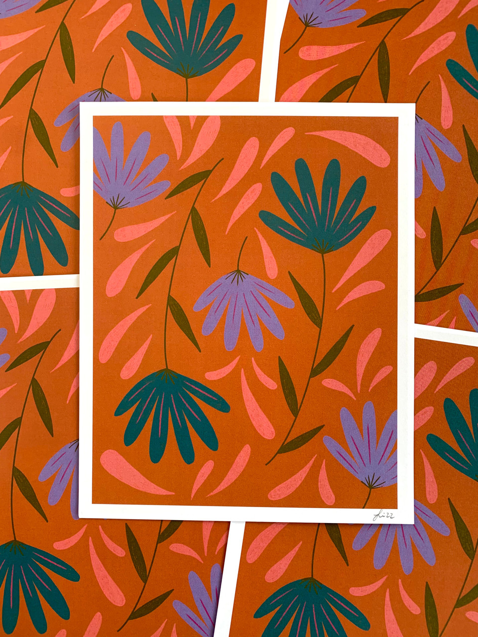 Orange Flower 8x10 Print - Midwest Nice