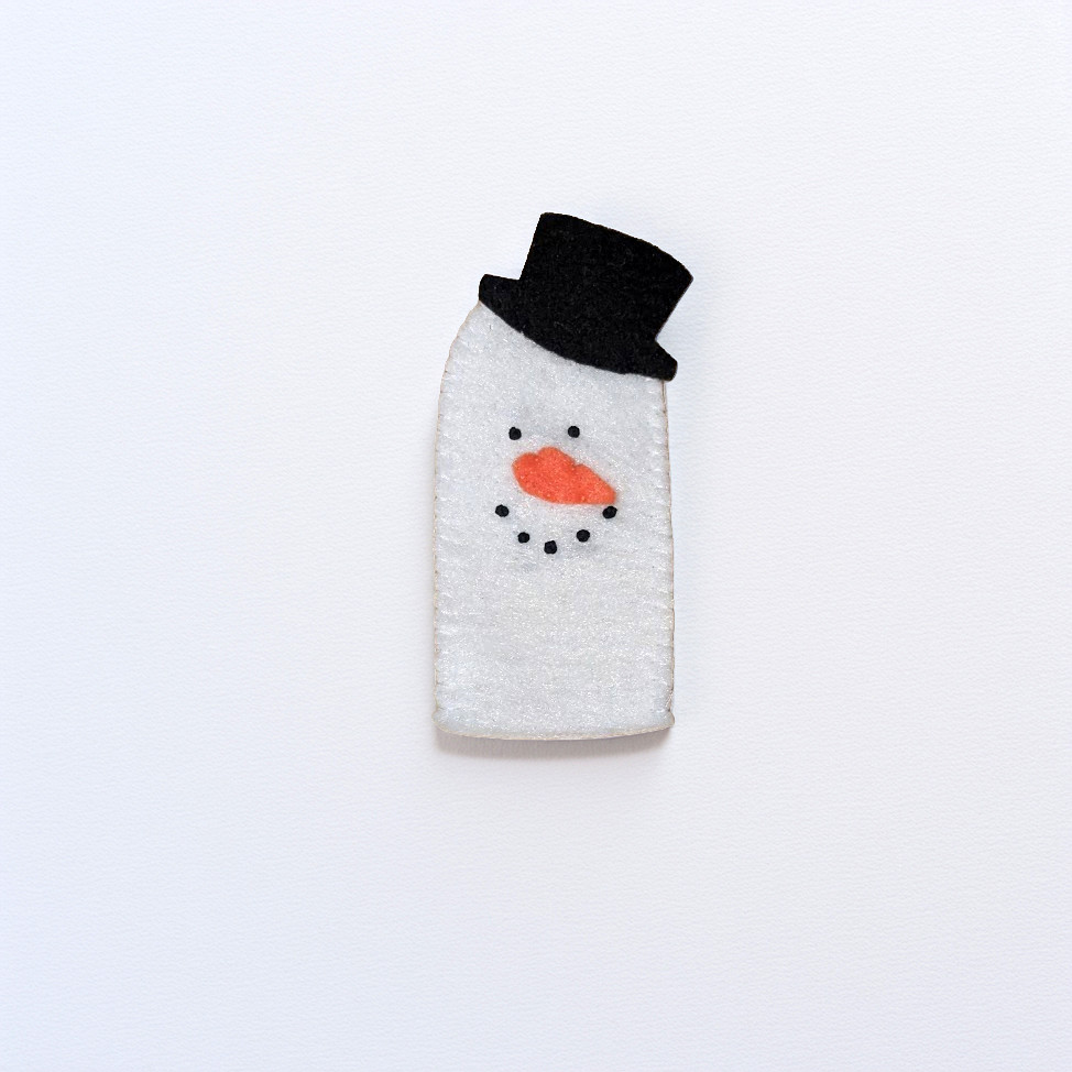 Snowman Finger Puppet - Midwest Nice